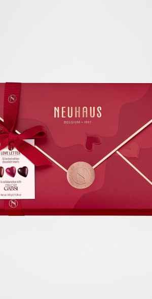 Neuhaus Chocolate - Opposites Attract Love Letter 15-Piece Chocolate ...