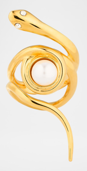 Oscar de la Renta - Snake Statement Ring
