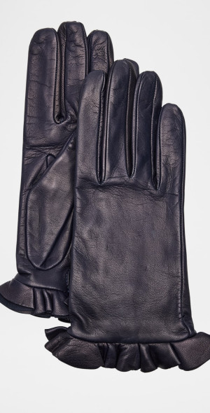 Paula Rowan - Maddie Ruffle Leather Gloves