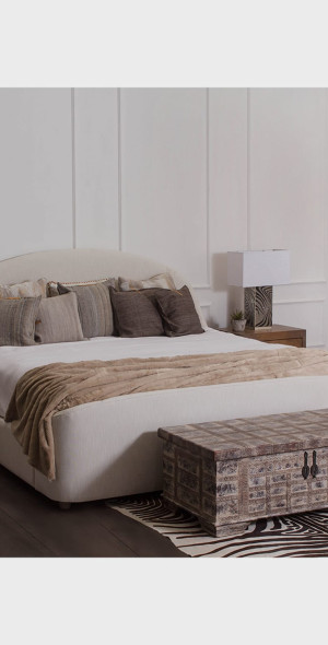 Peninsula Home Collection - Grace Queen Bed