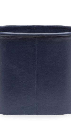 Pigeon and Poodle - Ogden Oval Leather Magazine Holder