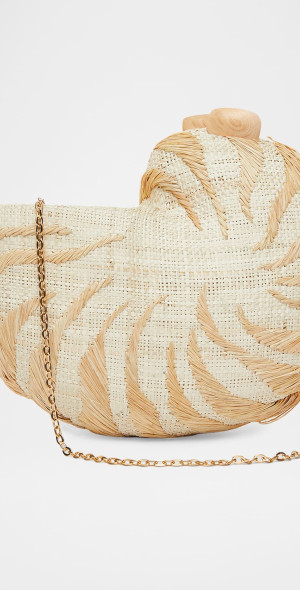 POOLSIDE - The Anna Shell Clutch Bag