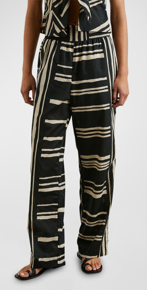 Rails - Island Stripe Brendon Wide-Leg Pants