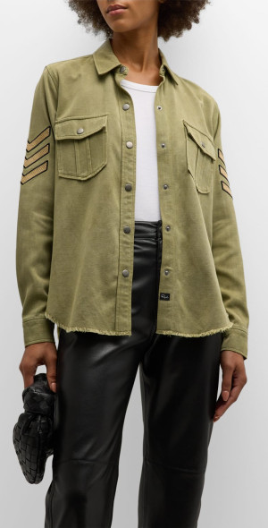 Rails - Loren Raw-Hem Military Shirt