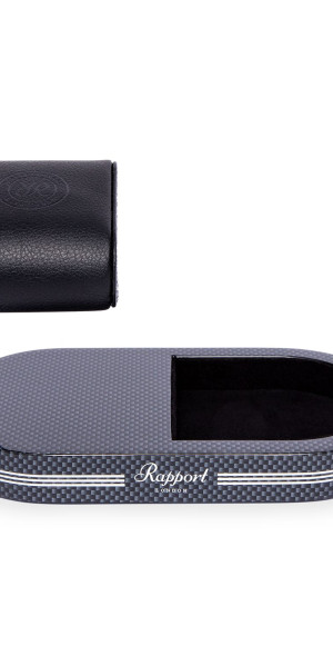 Rapport - Leather Watch Stand With Tray