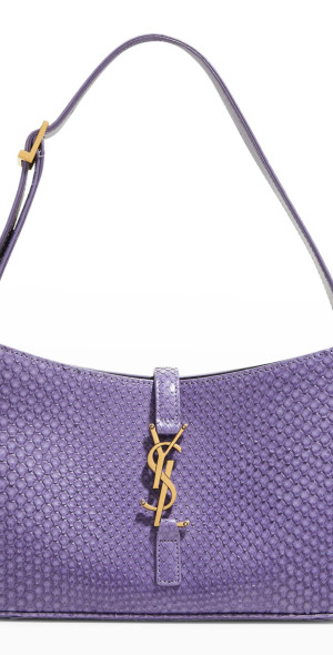 Saint Laurent - Le 5 A 7 Python YSL Shoulder Bag