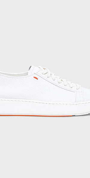 Santoni - Anginal Low-Top Leather Sneakers