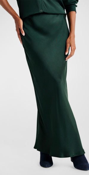 Splendid - Orla Maxi Satin Skirt