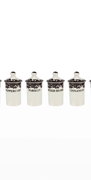 Spode - Delamere Spice Jars S6