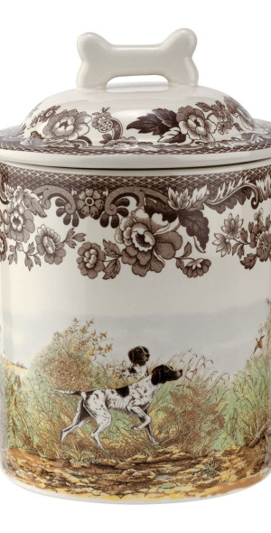 Spode - Woodland Dogs Treat Jar