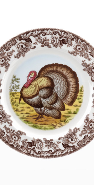 Spode - Woodland Turkey Round Platter