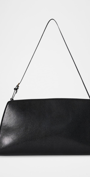 THE ROW - Dalia Baguette in Shiny Kid Leather