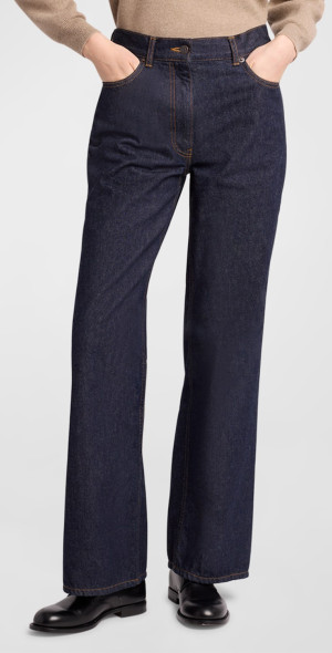 THE ROW - Dan Cotton-Cashmere Jeans