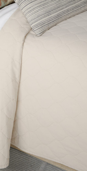 TL at Home - Gavin Oatmeal Full/Queen Quilt