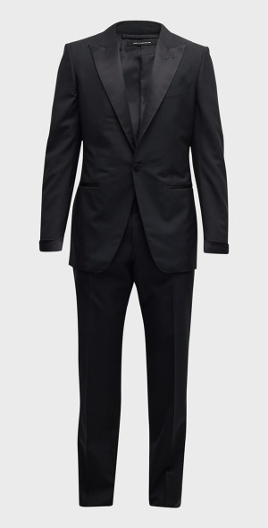 TOM FORD - Men's Peak-Lapel Wool Tuxedo