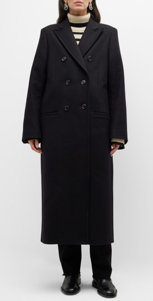 Toteme - Long Tailored Wool Overcoat