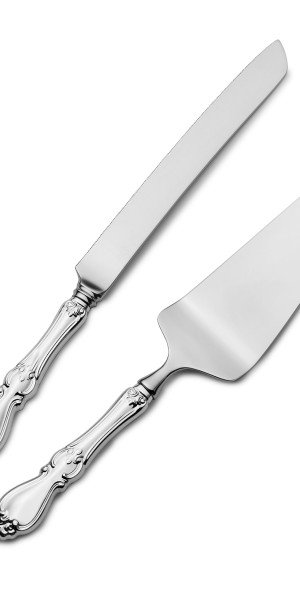 Towle Silversmiths - Queen Elizabeth 2-Piece Cake Serving Set