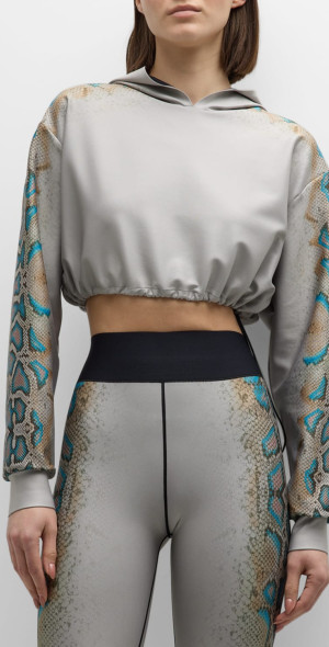 Ultracor - Python Scent Pyxis Cropped Hoodie