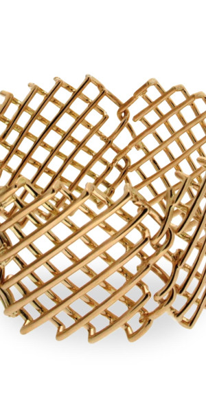 Valentin Magro - 18k Yellow Gold Mesh Net Bracelet Valentin Magro - 18k Yellow Gold Mesh Net Bracelet