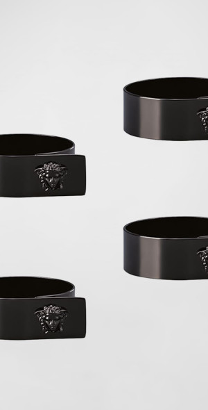 Versace - Medusa Napkin Ring, Set of 4