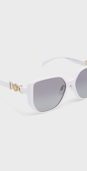 Versace - VE4449D Medusa Acetate & Plastic Butterfly Sunglasses