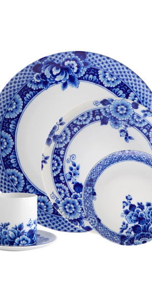 Vista Alegre - 20-Piece Blue Ming Dinnerware Set