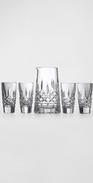 Waterford Crystal - Lismore 7-Piece Pitcher & Shot Glass Set