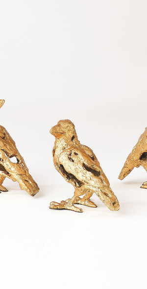 William D Scott - Deconstructed Birds Sculptures, Set of 3