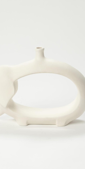 William D Scott - Elephant Vase