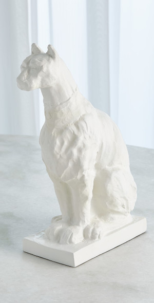 William D Scott - Leopard Sculpture