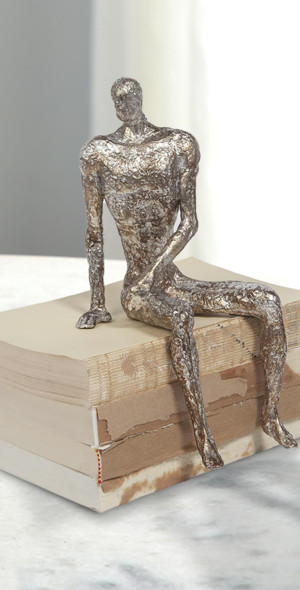 William D Scott - Sitting Sculpture