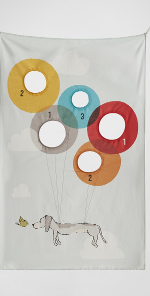 Wonder & Wise - Dog Day Doorway Bean Bag Toss Game Wonder & Wise - Dog Day Doorway Bean Bag Toss Game