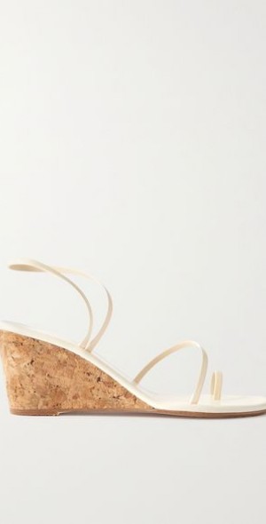 ANCIENT GREEK SANDALS - Chora leather wedge sandals