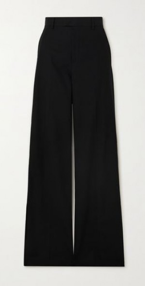 ANN DEMEULEMEESTER - Maaike cotton-twill flared pants