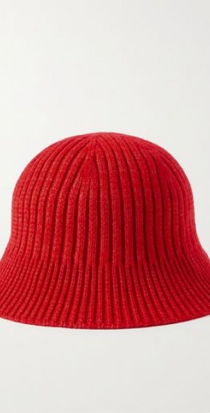 ARCH4 - Xander ribbed cashmere bucket hat