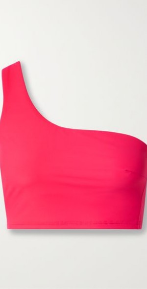 BONDI BORN - + NET SUSTAIN Ollie one-shoulder bikini top