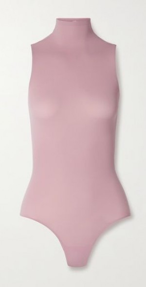 Commando Ballet Stretch Jersey Thong Bodysuit