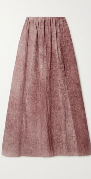 CORTANA - Azama linen maxi skirt
