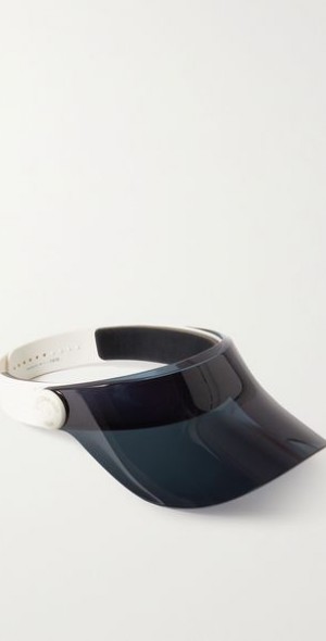 DIOR EYEWEAR - DiorPacific V1U Perspex and rubber visor