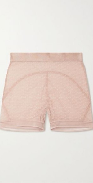 ERES - Anatomy embroidered stretch-tulle briefs