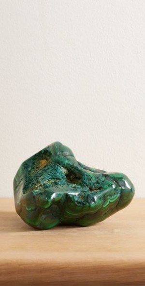 JIA JIA - Large malachite object