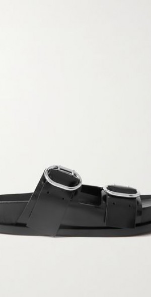 JIL SANDER - Leather slides
