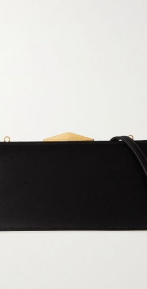 JIMMY CHOO - Diamond Cocktail small satin clutch