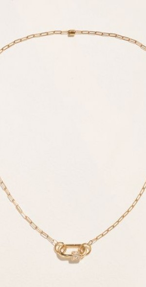 MARLA AARON - 14-karat gold diamond necklace