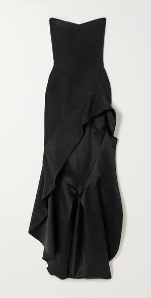 MATICEVSKI - Triumph strapless ruffled taffeta gown