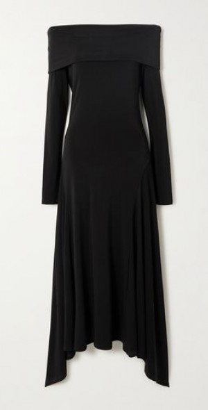 MAX MARA - Gerla off-the-shoulder stretch-jersey maxi dress