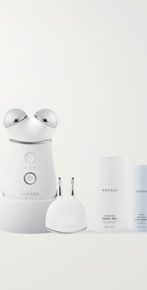 NUFACE - TRINITY+ and Effective Lip & Eye Attachment Set - US 2-pin plug