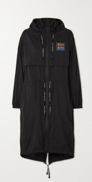 PACO RABANNE - + Tsunehisa Kimura appliquéd shell parka