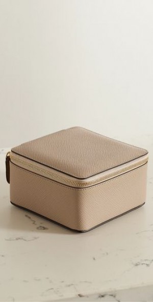 SMYTHSON - Panama textured-leather trinket case