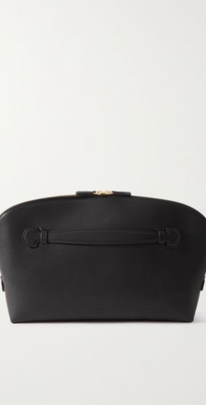 THE ROW - Ellie leather clutch